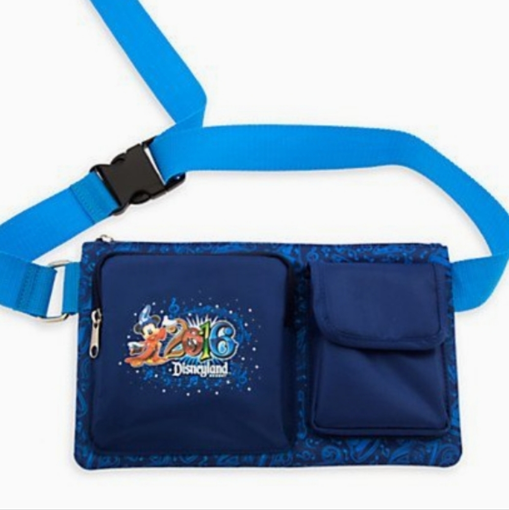 Disneyland 2016 Blue Sorcerer Mickey Mouse Travel Pack - Gem
